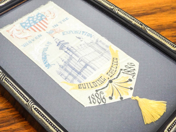 1886 Minneapolis Industrial Exposition Embroidered – Yesteryear Essentials