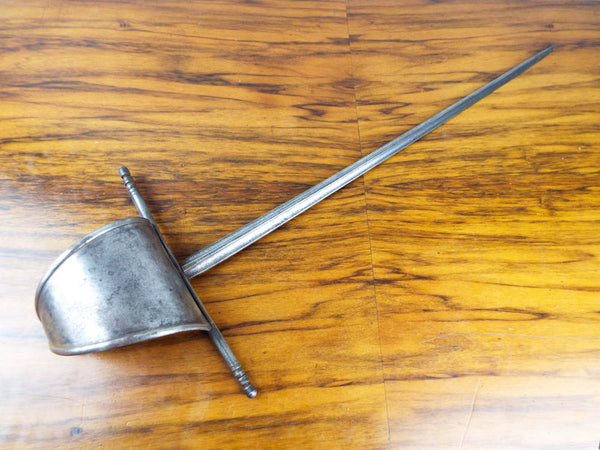 Antique Main Gauche 19th C European Sword Trefoil Blade – Yesteryear ...