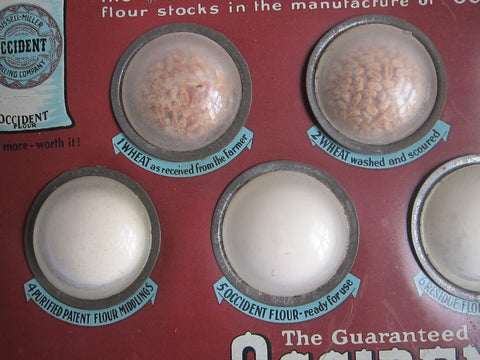 Vintage Advertising Occident Wheat Flour Store Display – Yesteryear ...