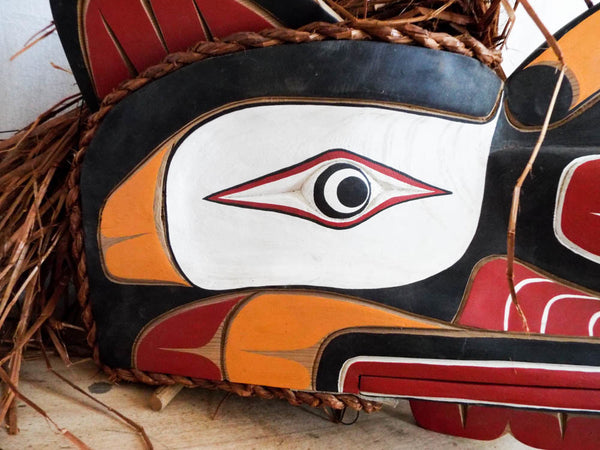 Vintage Northwest Ceremonial Tribal Mask – Yesteryear Essentials