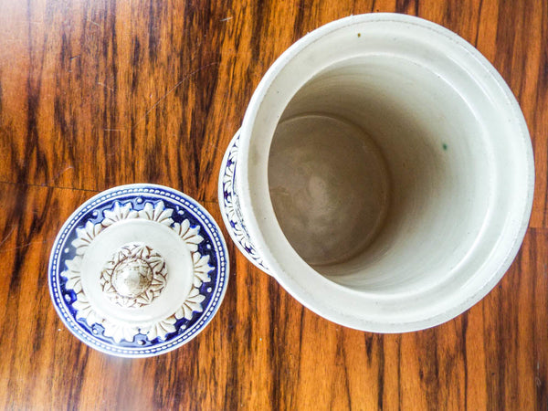 Hunting Scene Majolica Ironstone Humidor Marzi & Remy – Yesteryear ...