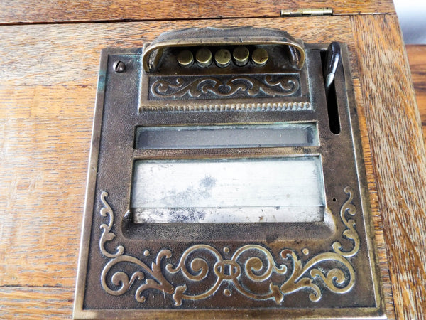 Antique National Desk Autographic Cash Register 1890's Store Counter ...